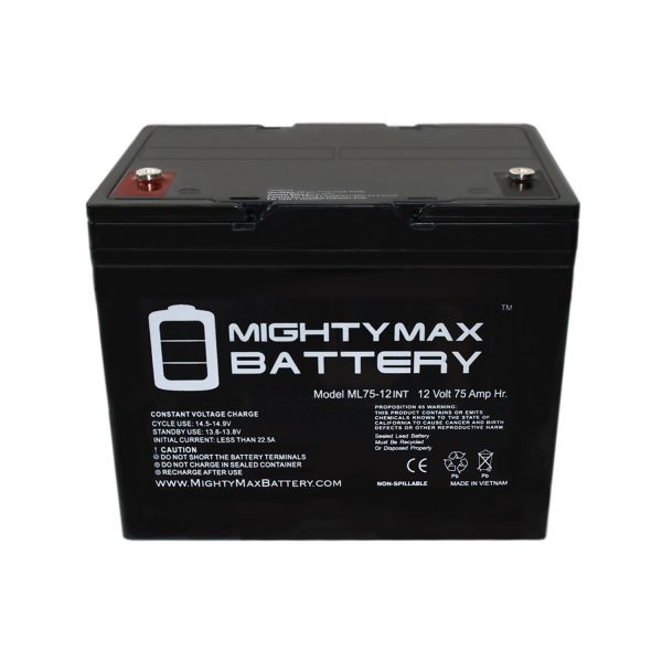 12V 75AH Internal Thread Battery For Heartway S12X VITA Monster ...