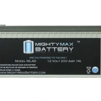 Mighty Max Battery ML15-12 - 12 Volt 15 AH, F2 Terminal, Rechargeable SLA AGM Battery ...