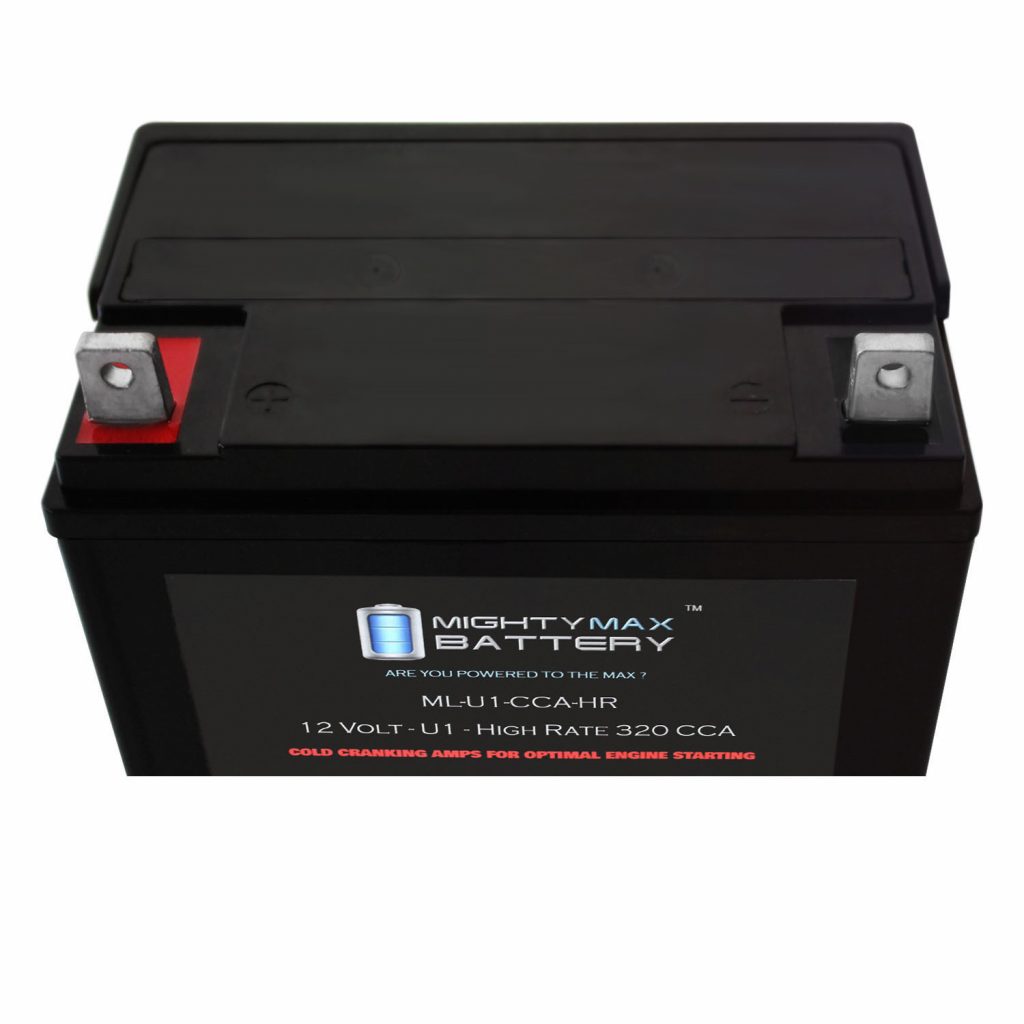 ML-U1-CCAHR 12V 320CCA Battery for Simplicity 3105 Lawn Tractor Mower ...