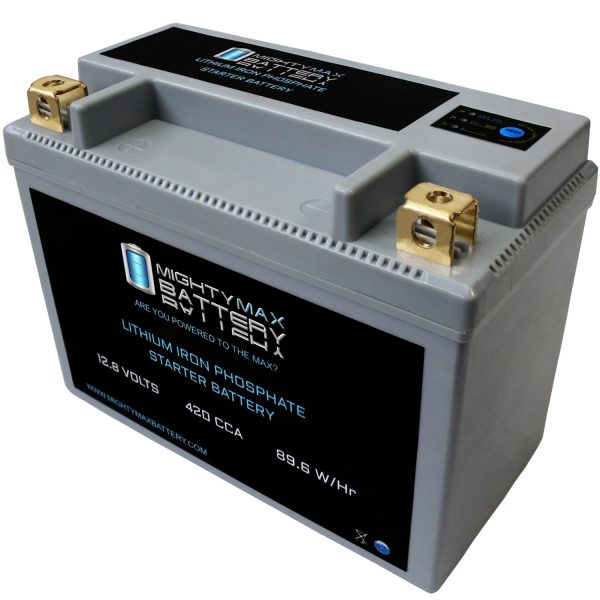 YTX20-BS Lithium Replacement Battery compatible with Harley Sportster ...