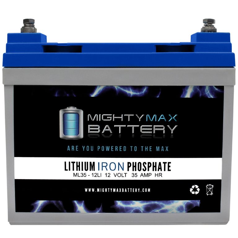 Mighty Max Battery ML100-12LI - 12 Volt 100 AH Deep Cycle Lithium Iron ...