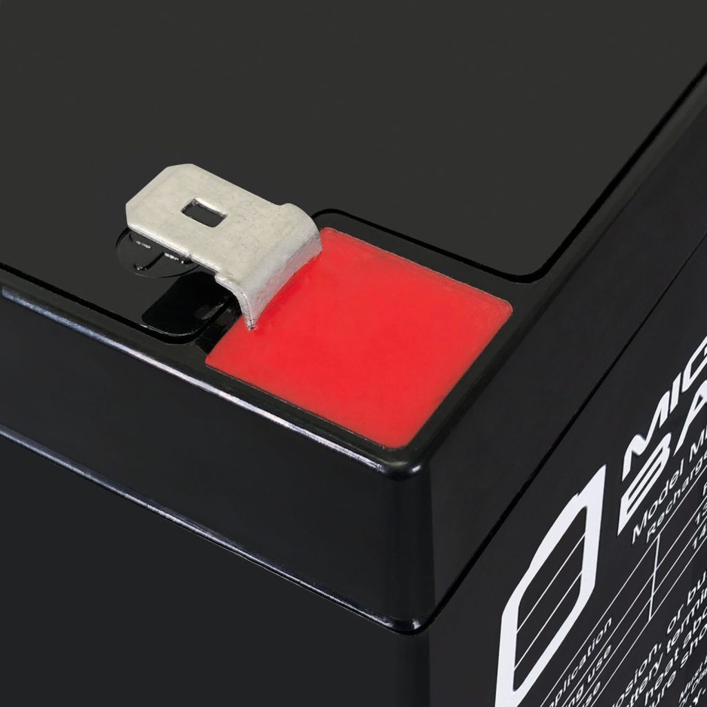 Mighty Max Battery ML5-12F2 - 12 Volt 5 AH, F2 Terminal, Rechargeable SLA AGM Battery ...