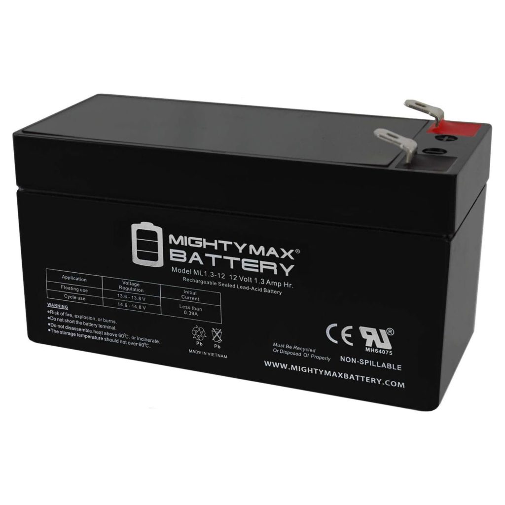 12V 1.3Ah SLA Replacement Battery for Consent GS121-3 - MightyMaxBattery