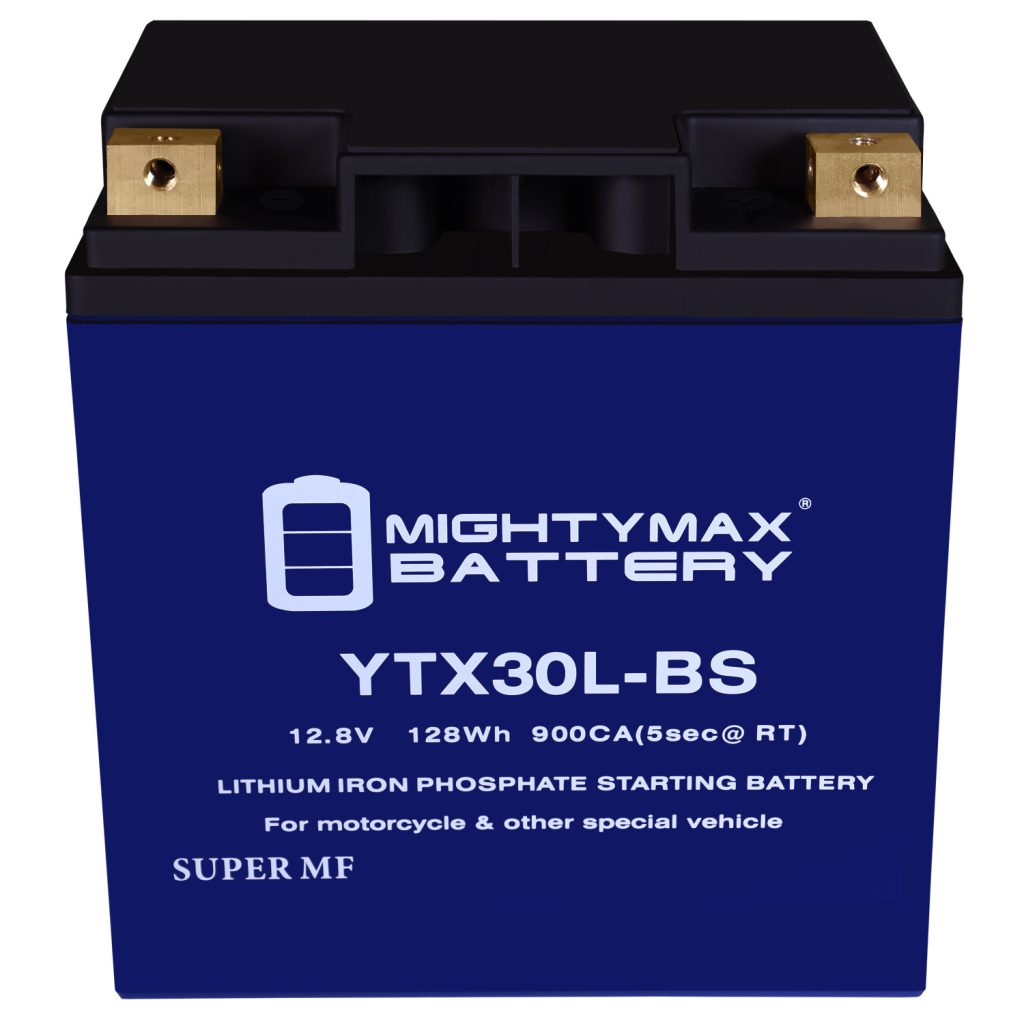 Mighty Max Battery YTX30L-BSLIFEPO4 - 12 Volt 30 AH, 680 CCA, Lithium ...