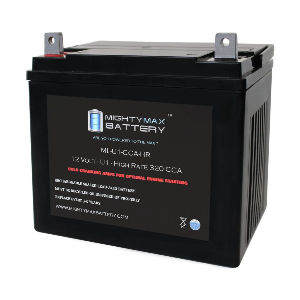ML55-12 - 12 Volt 55 AH, Nut and Bolt (NB) Terminal, Rechargeable SLA ...