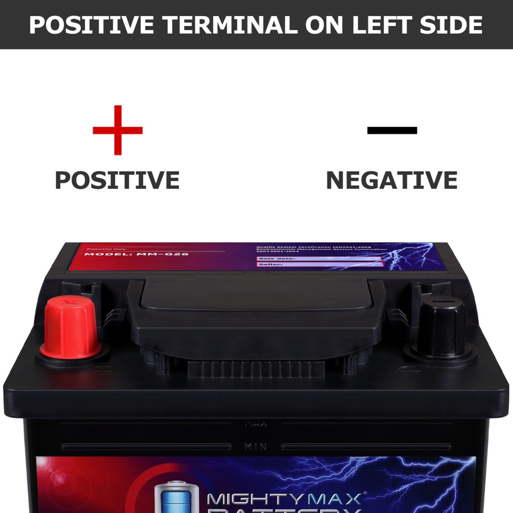 MM-G26 BCI Group 26 12V 45AH, 80RC, 540 CCA, Rechargeable SLA AGM ...